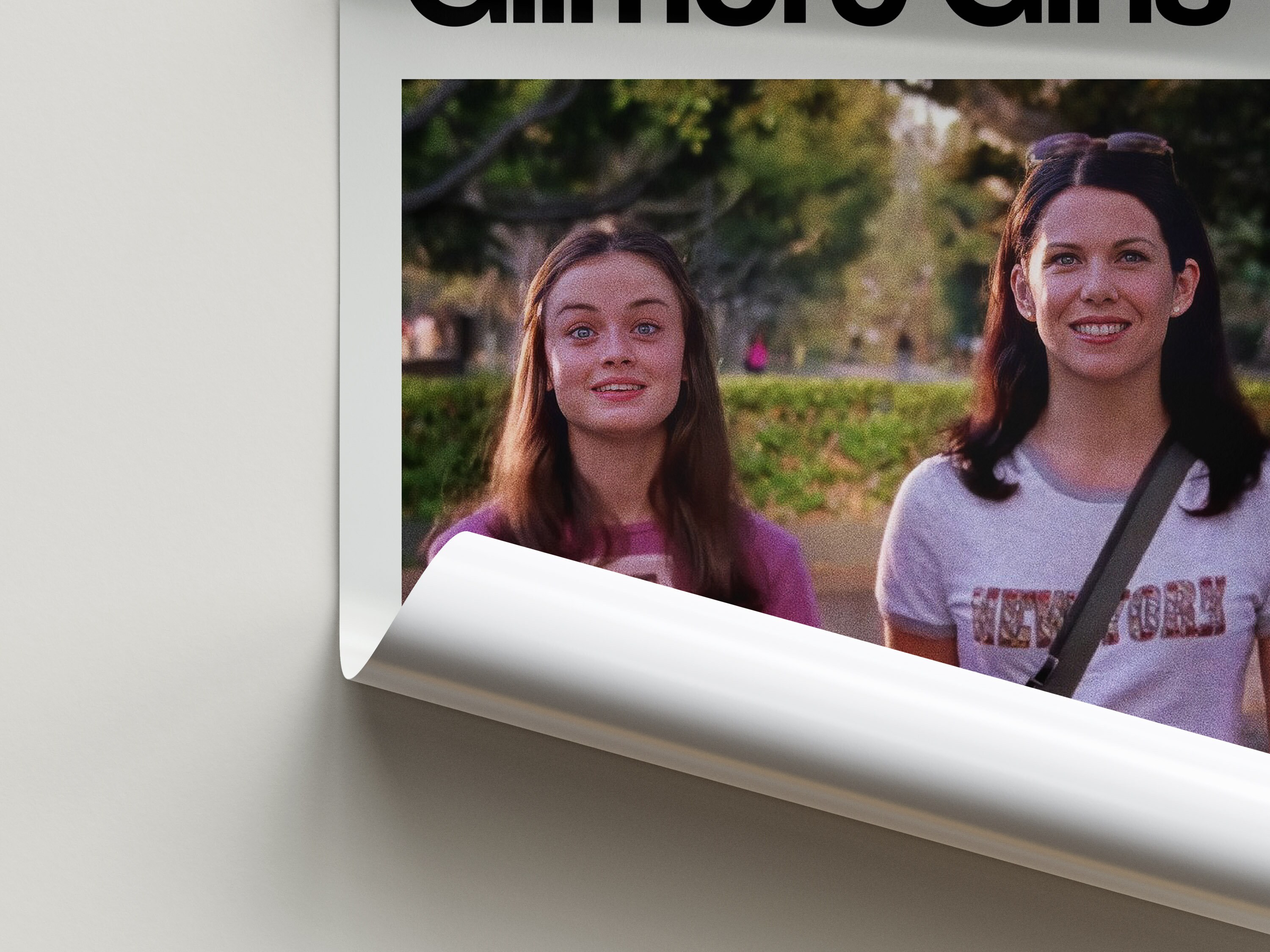 Gilmore Girls Poster, Gilmore Girls Poster Print, Gilmore Girls Series ...