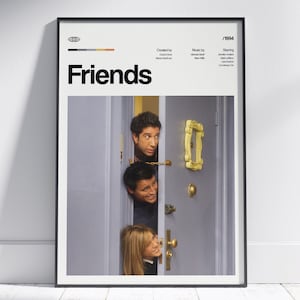 Friends Poster, Friends Poster Print, Friends Series Poster Print, Tv ...