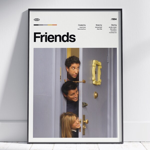 Friends Poster - Etsy UK