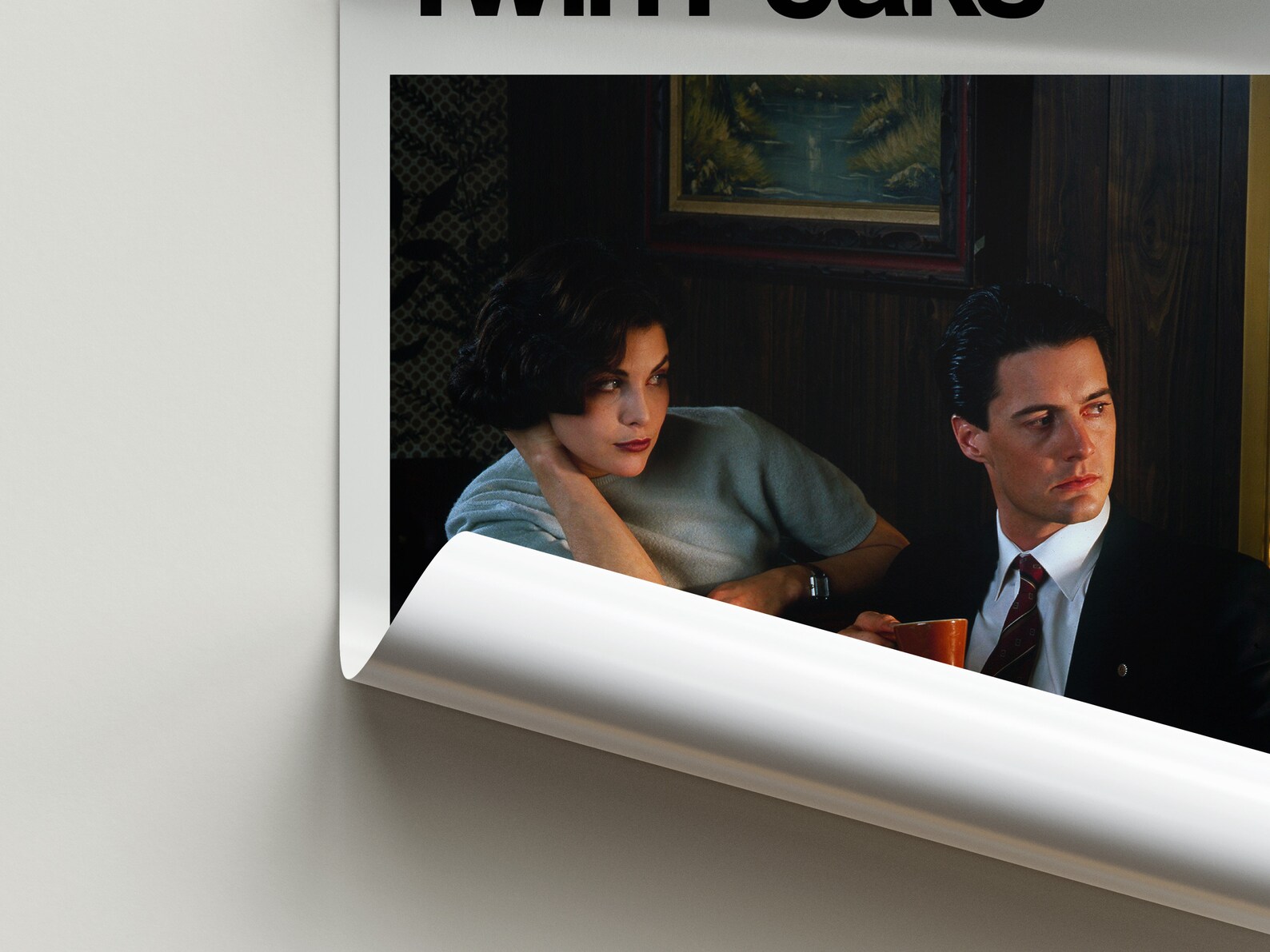 Twin Peaks Poster, Twin Peaks Poster Print, Twin Peaks Series Poster ...