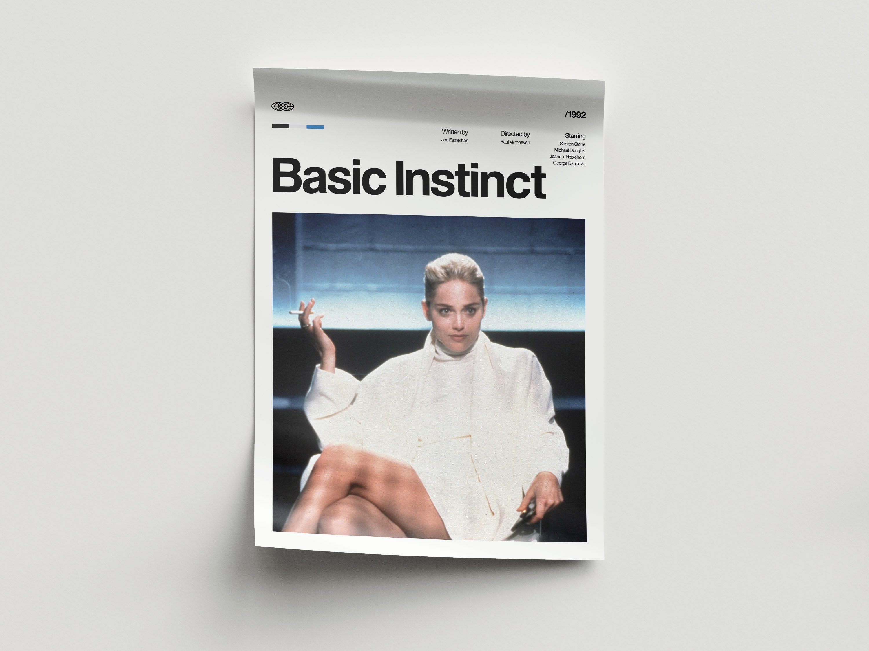 Basic Instinct Movie Poster, Basic Instinct Wall Decor, Basic Instinct ...