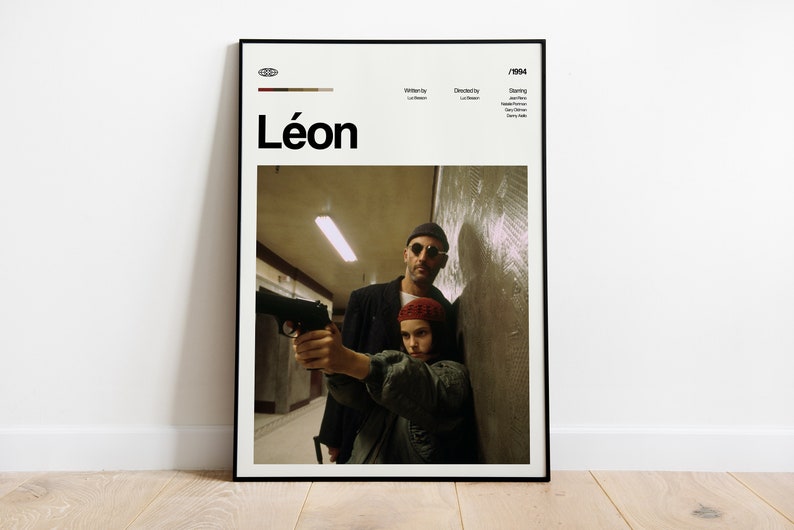 Leon Movie Poster Leon: the Professional Leon Wall Decor - Etsy
