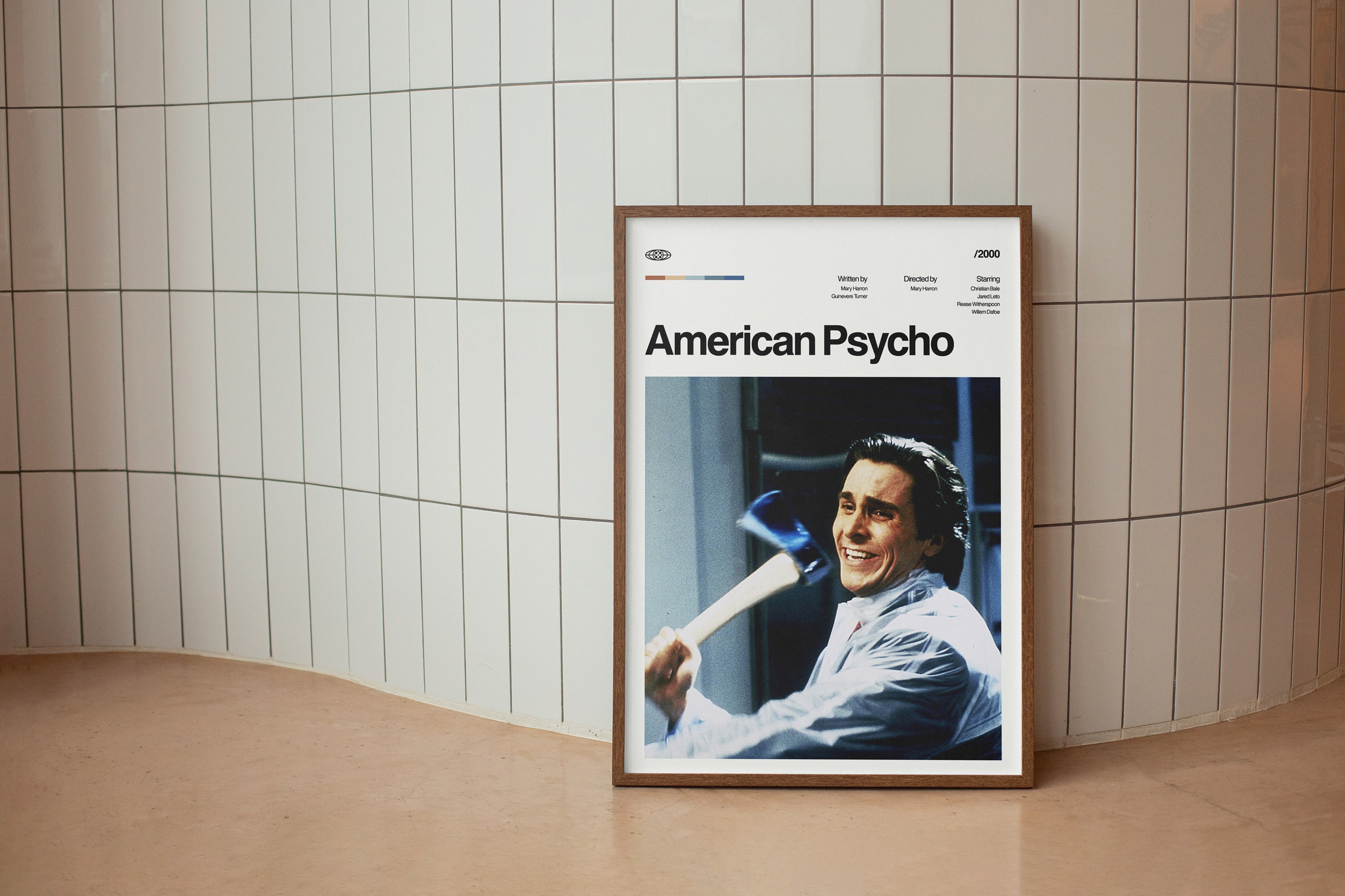 American Psycho Movie Poster American Psycho Poster American - Etsy UK