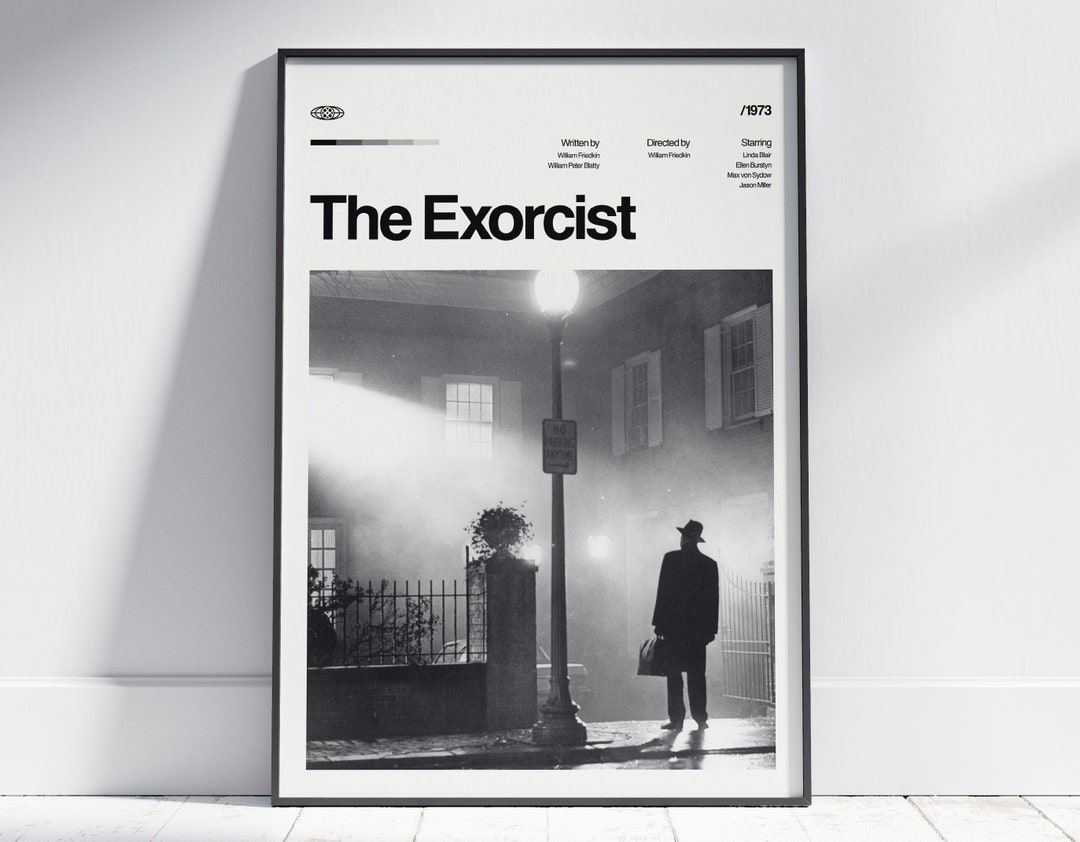 The Exorcist Movie Poster, the Exorcist Wall Decor, the Exorcist Poster ...