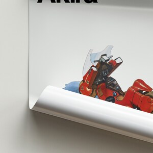 Akira Poster, Akira Print, Akira Wall, Akira Wall Decor, Anime Poster ...