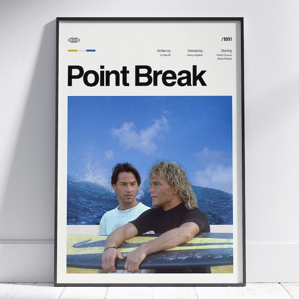 Point Break Wall Art - Etsy