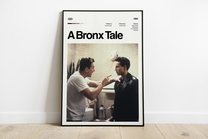 A Bronx Tale Movie Poster, A Bronx Tale Wall Decor, A Bronx Tale Poster ...