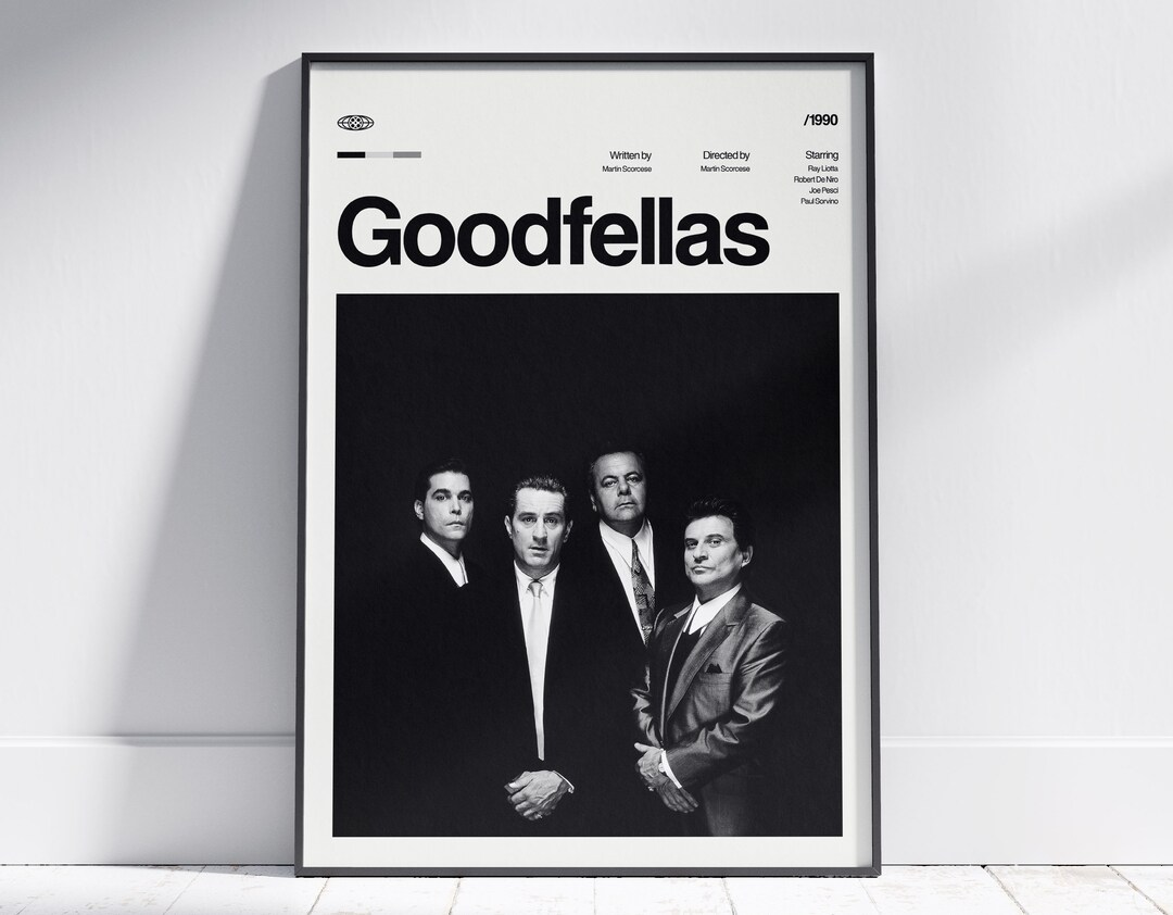 Goodfellas Movie Poster, Goodfellas Wall Decor, Goodfellas Poster Print ...