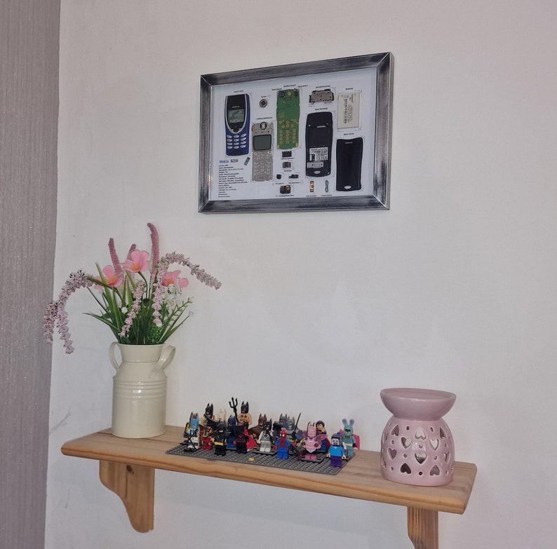 Nokia 8210 Disassembled Wall Art Framed Tech Teardown Art Disassembled ...