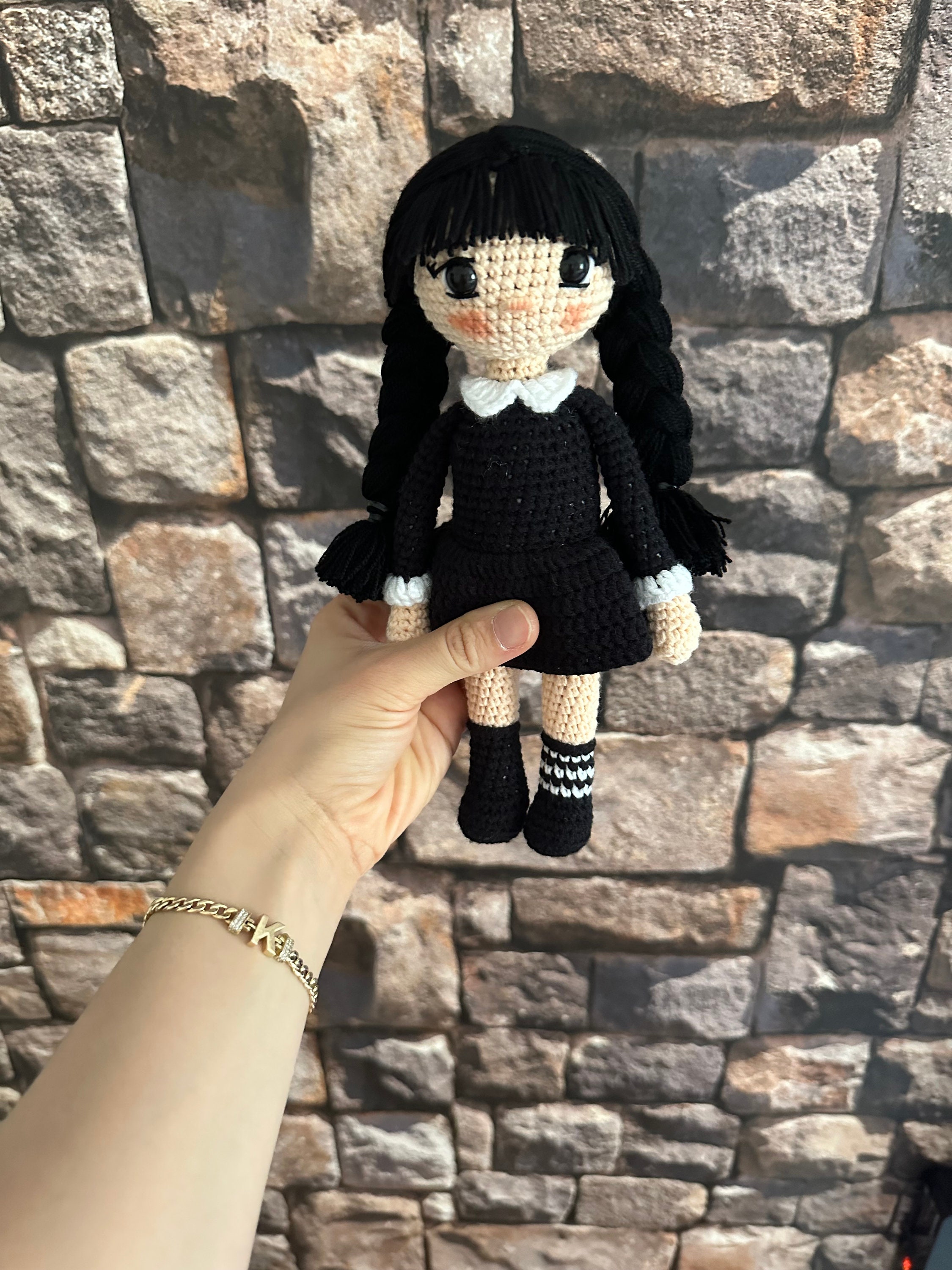 Amigurumi Black Doll,crochet Black Doll, Valentine's Day,birthday ...