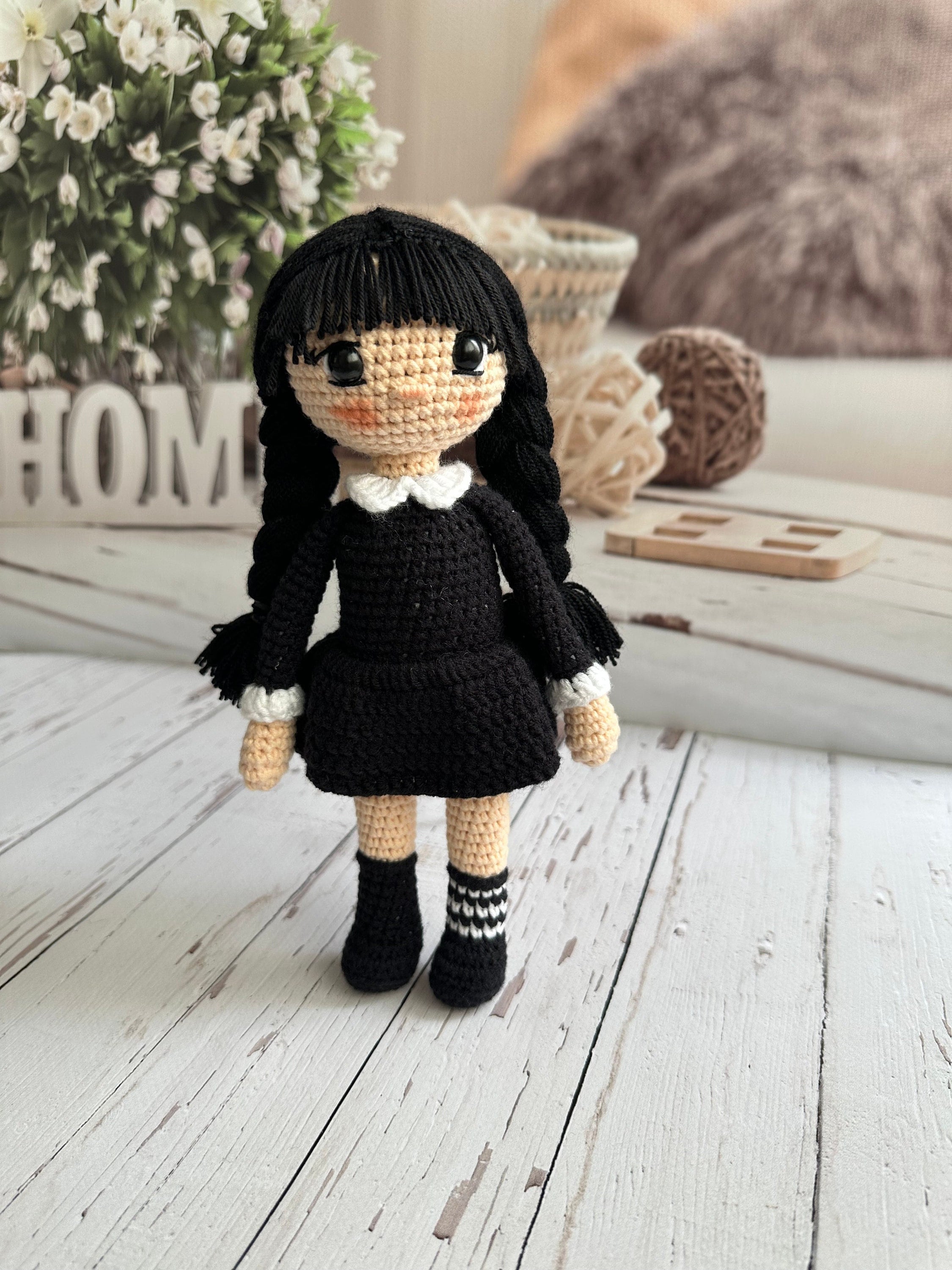 Amigurumi Black Doll,crochet Black Doll, Valentine's Day,birthday ...