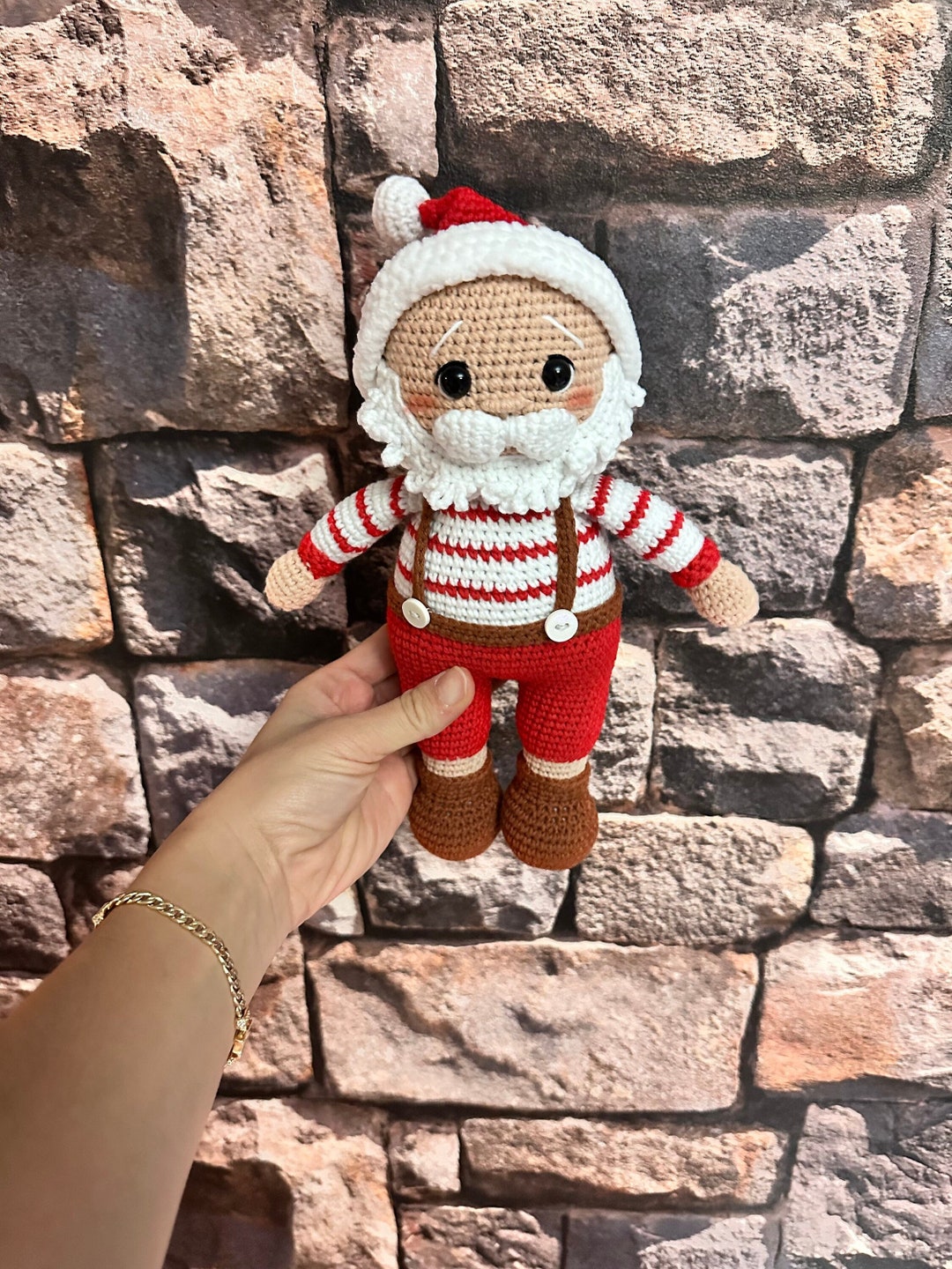Santa Claus Amigurumi Doll | Handmade Christmas Crochet Doll | Holiday ...