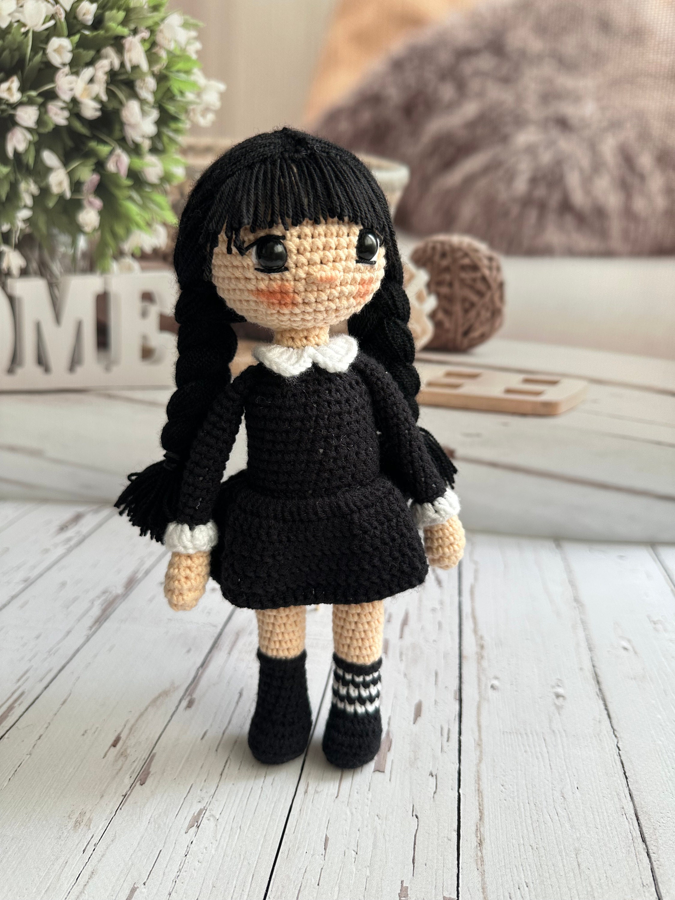 Amigurumi Black Doll,crochet Black Doll, Valentine's Day,birthday ...