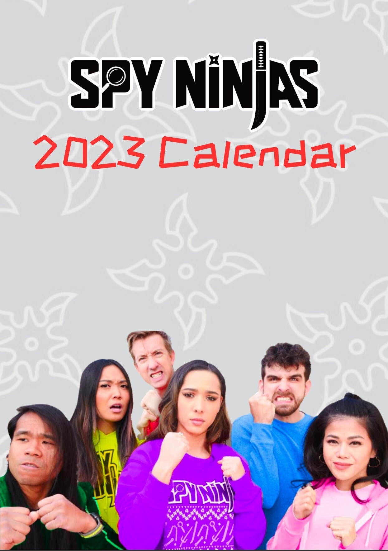 Spy Ninjas 2023 Calendar - Etsy