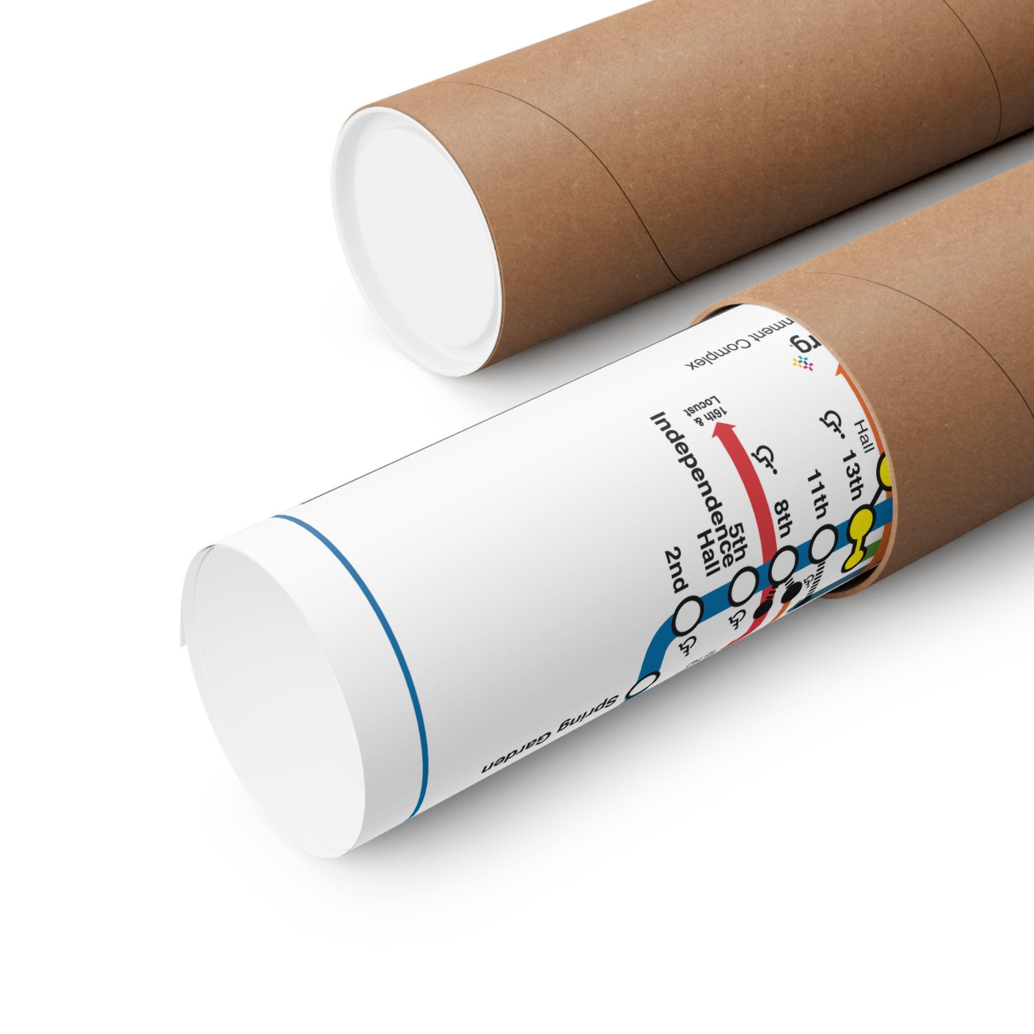 SEPTA Transportation MFL Market - Frankfort Line the El Map Philly ...