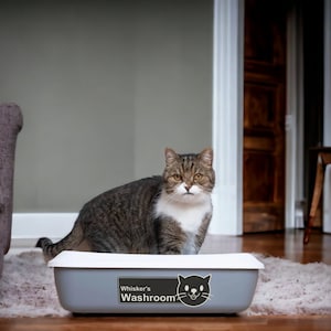 Custom Cat Door Sign - Etsy