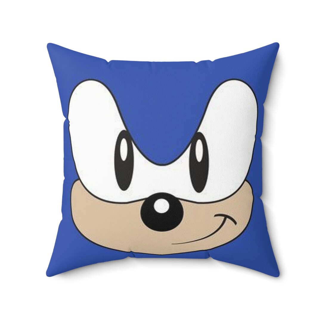 Personalized Sonic Pillow, Custom Sonic the Hedgedog Pillow,home ...