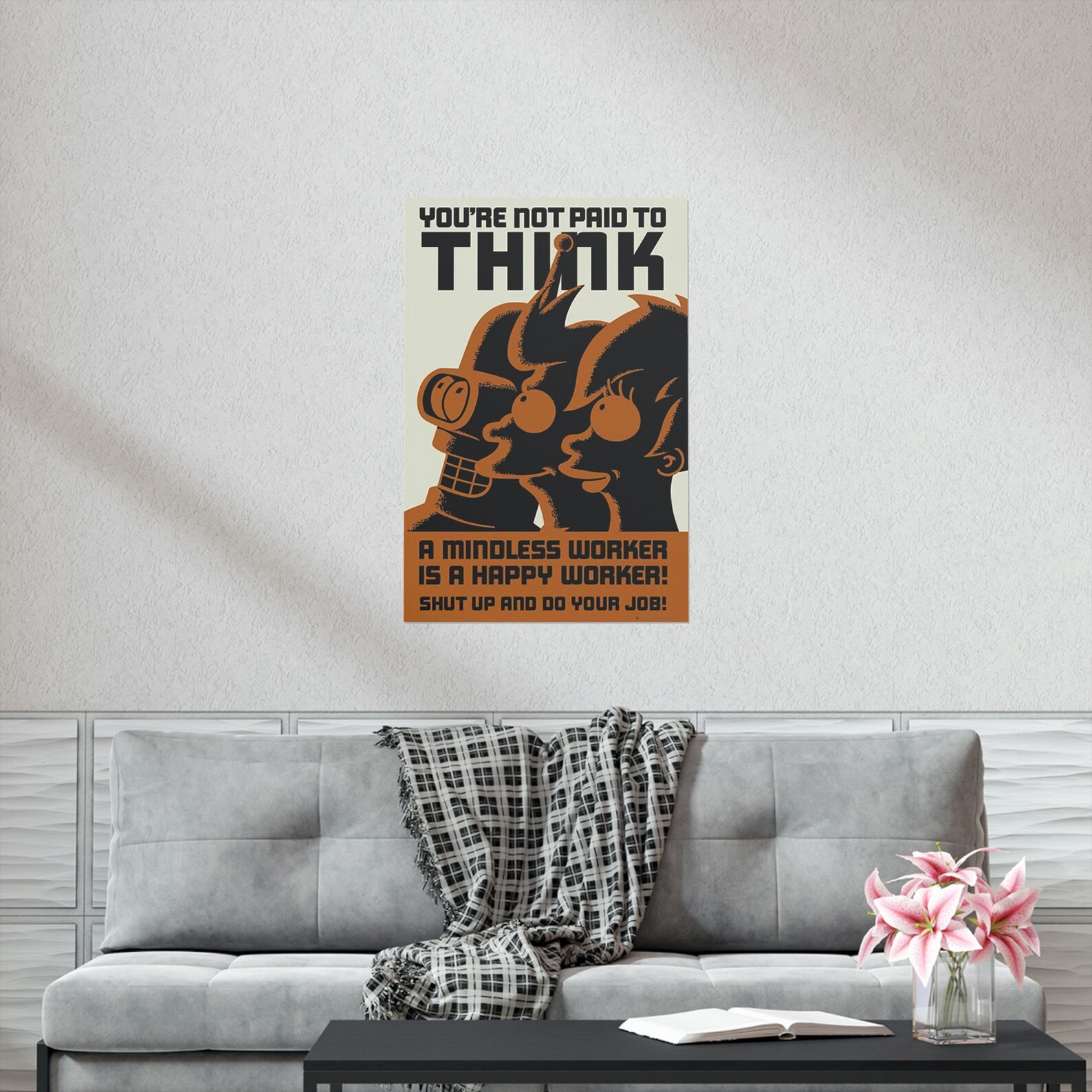 Futurama Poster Bender Poster Geek Poster Wall Decoration - Etsy