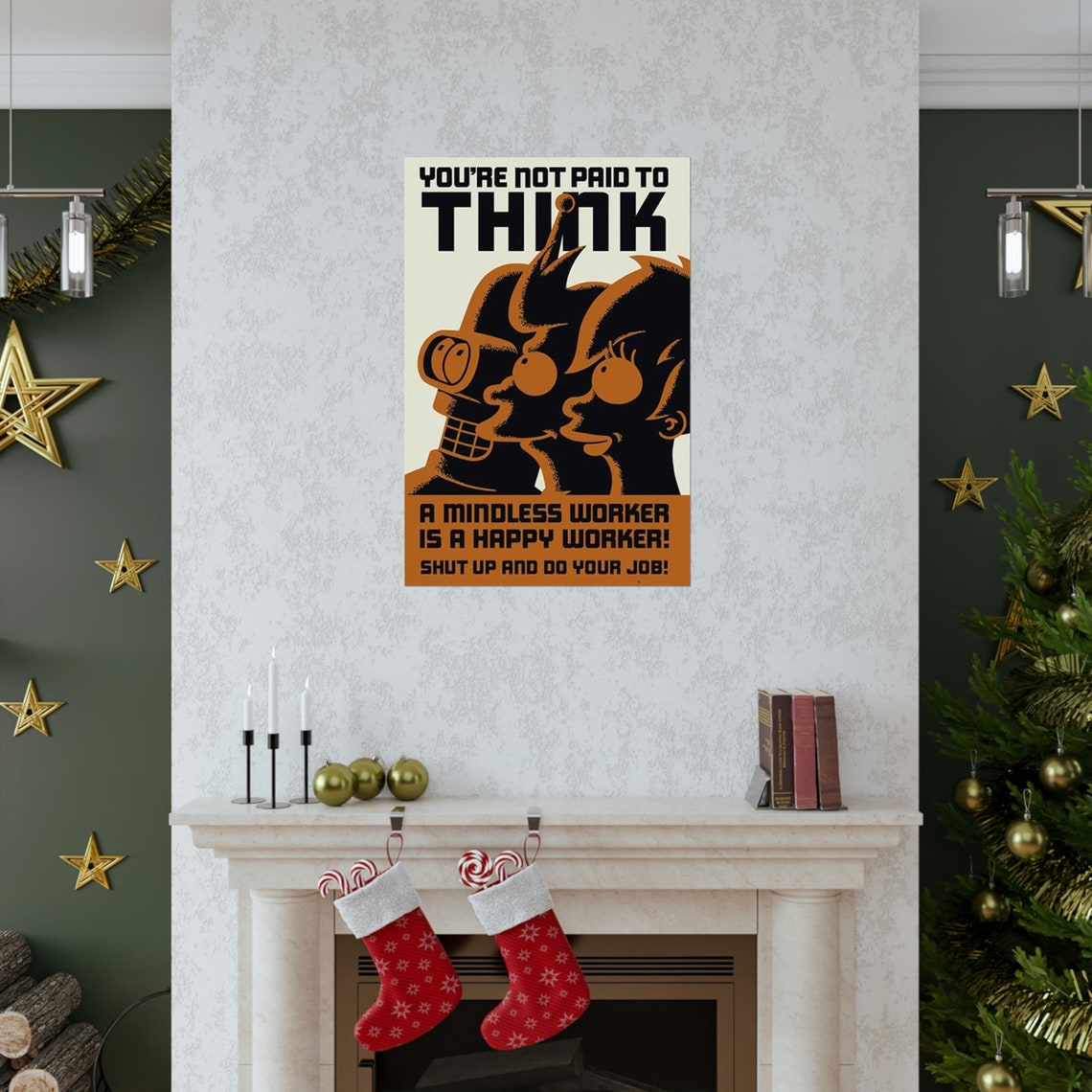 Futurama Poster Bender Poster Geek Poster Wall Decoration - Etsy