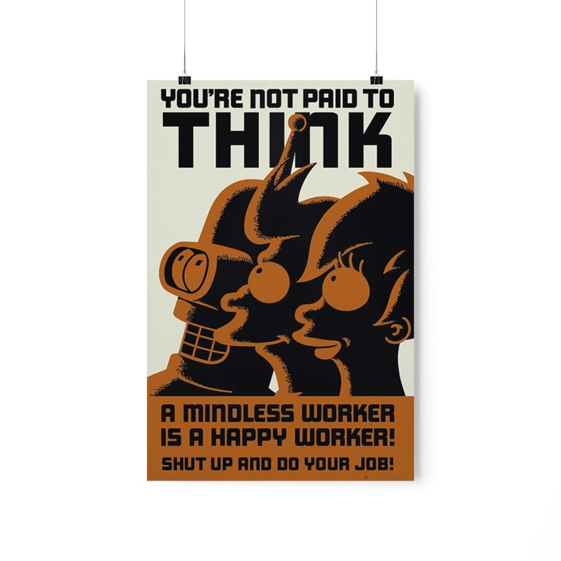 Futurama Poster Bender Poster Geek Poster Wall Decoration - Etsy