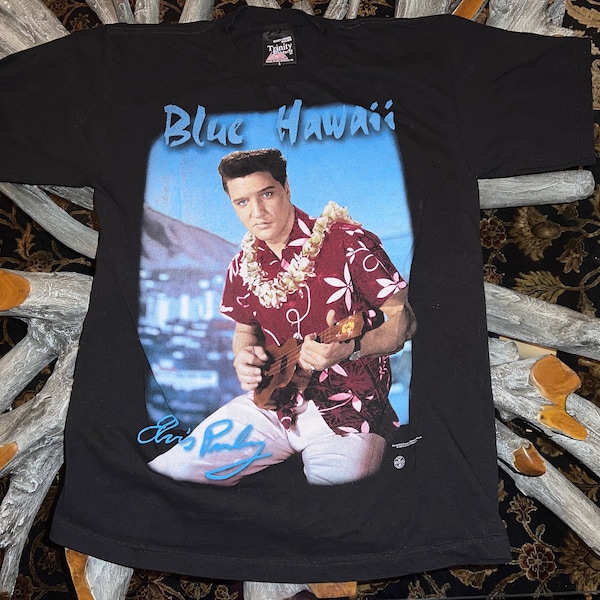 Elvis Blue Hawaii Shirt - Etsy