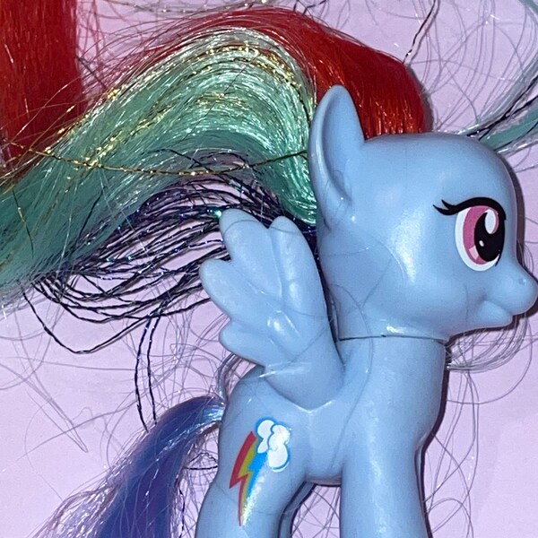 Rainbow Dash Pony - Etsy