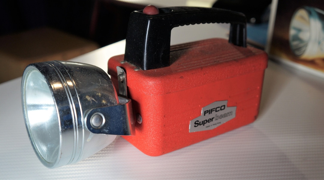 Vintage Pifco Super Beam Torch Flashlight Lantern With - Etsy