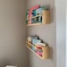 Handmade Nursery Shelf | Same Dimensions as IKEA FLISAT | Solid Pine ...