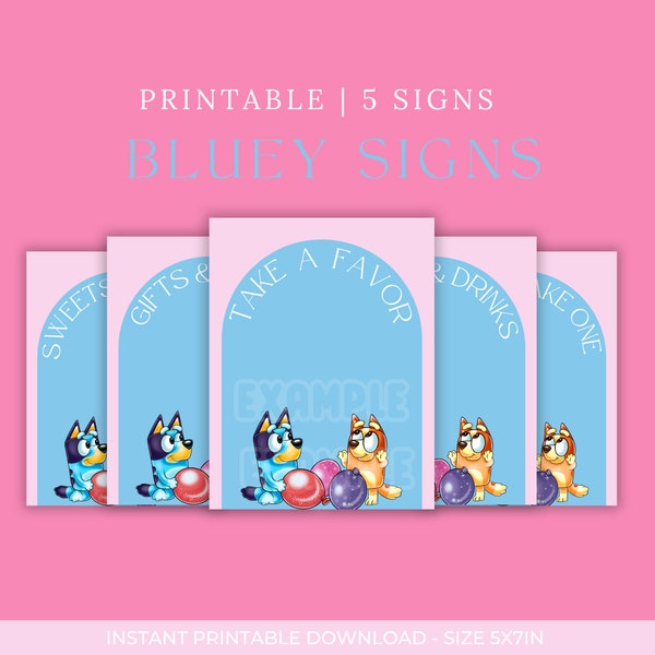 Food Cards Bluey - Etsy