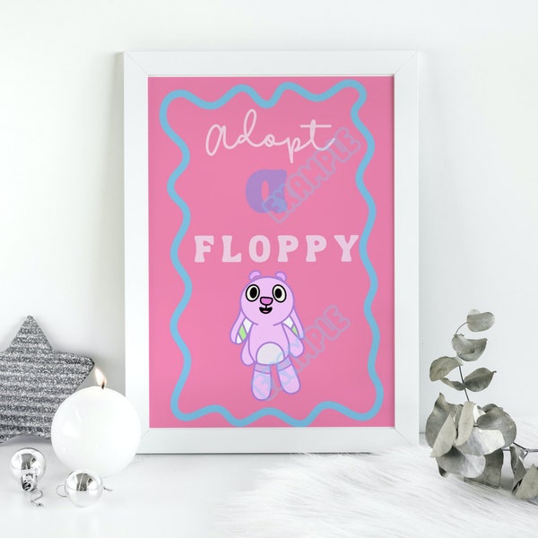 Adopt a Floppy Certificate - Etsy