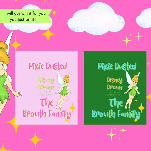 Printable Pixie Dust Gift Tags - Etsy