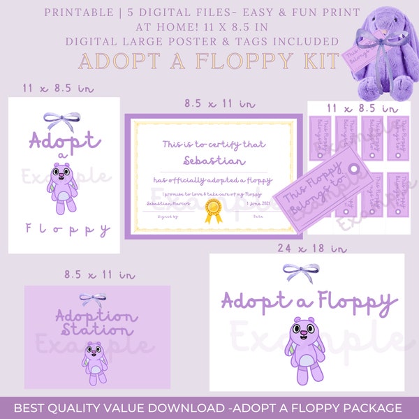 Adopt a Floppy - Etsy