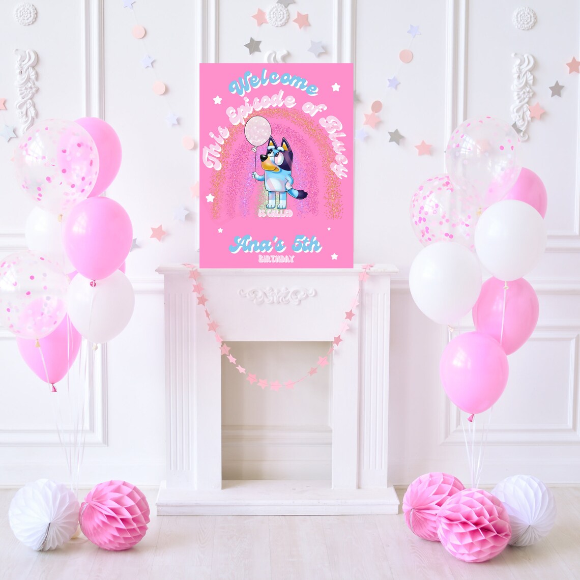 Bluey Party Favors Bluey Welcome Sign Bluey Printable Bluey - Etsy Canada