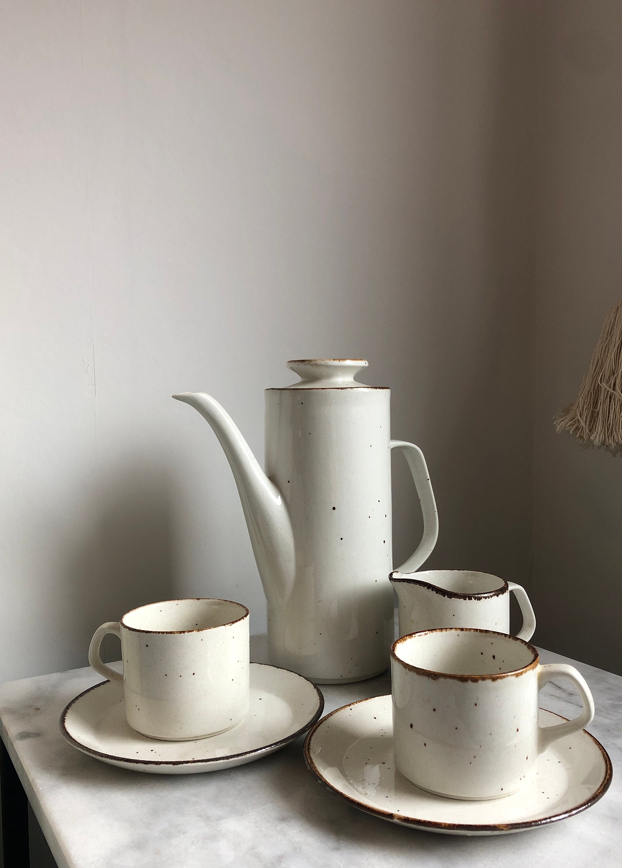 Stoneware Coffee Set J&G Meakin 'lifestyle' - Etsy UK