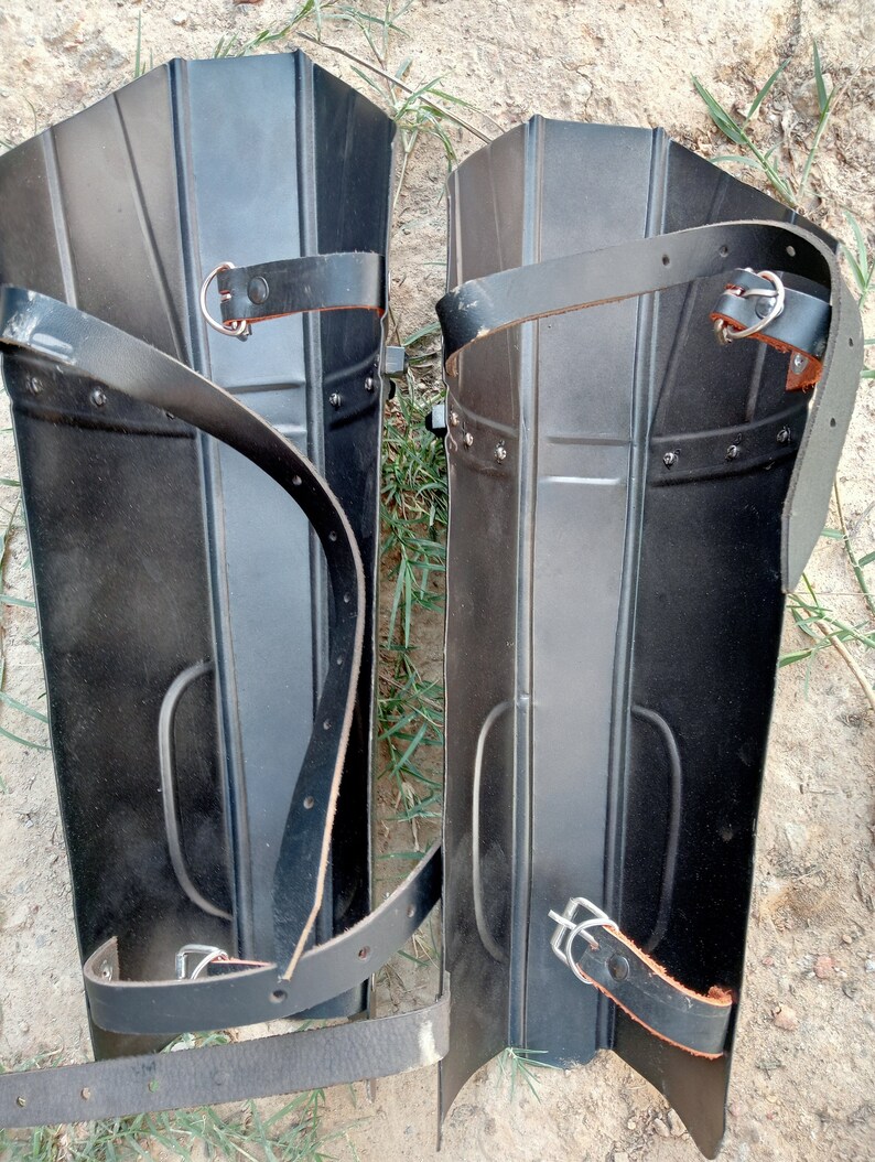 Medieval Knight Armour Wearable Greaves French Knights Leg - Etsy