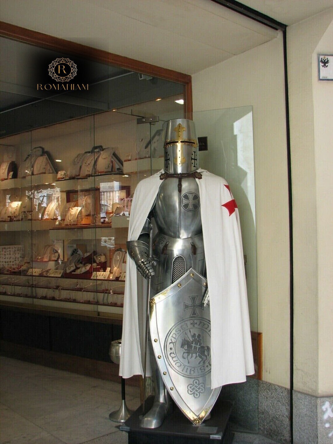 Medieval Templar Full Body of Armour Suit of God Knight - Etsy Australia