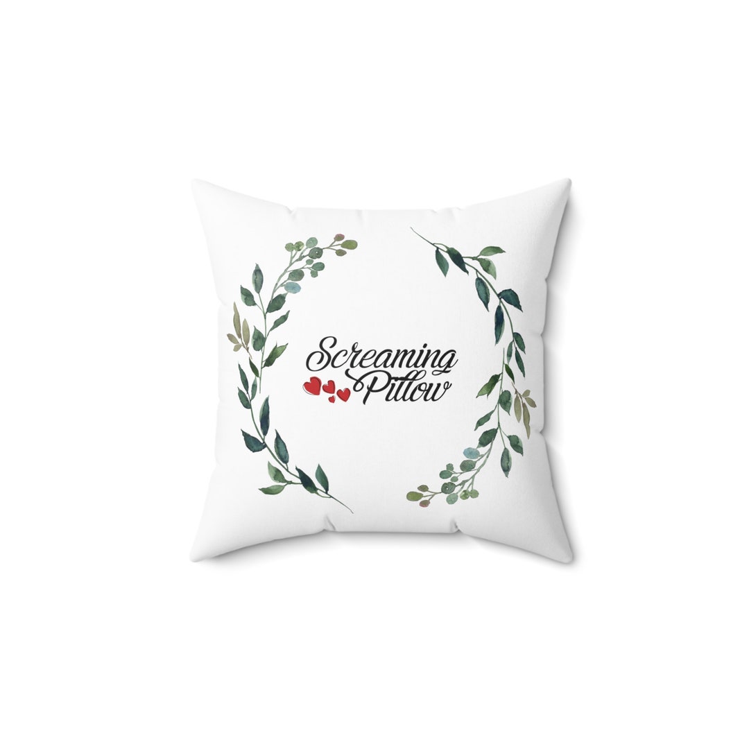 Screaming Pillow, A Happy Pillow, A Perfect Gift and Decor in Living ...