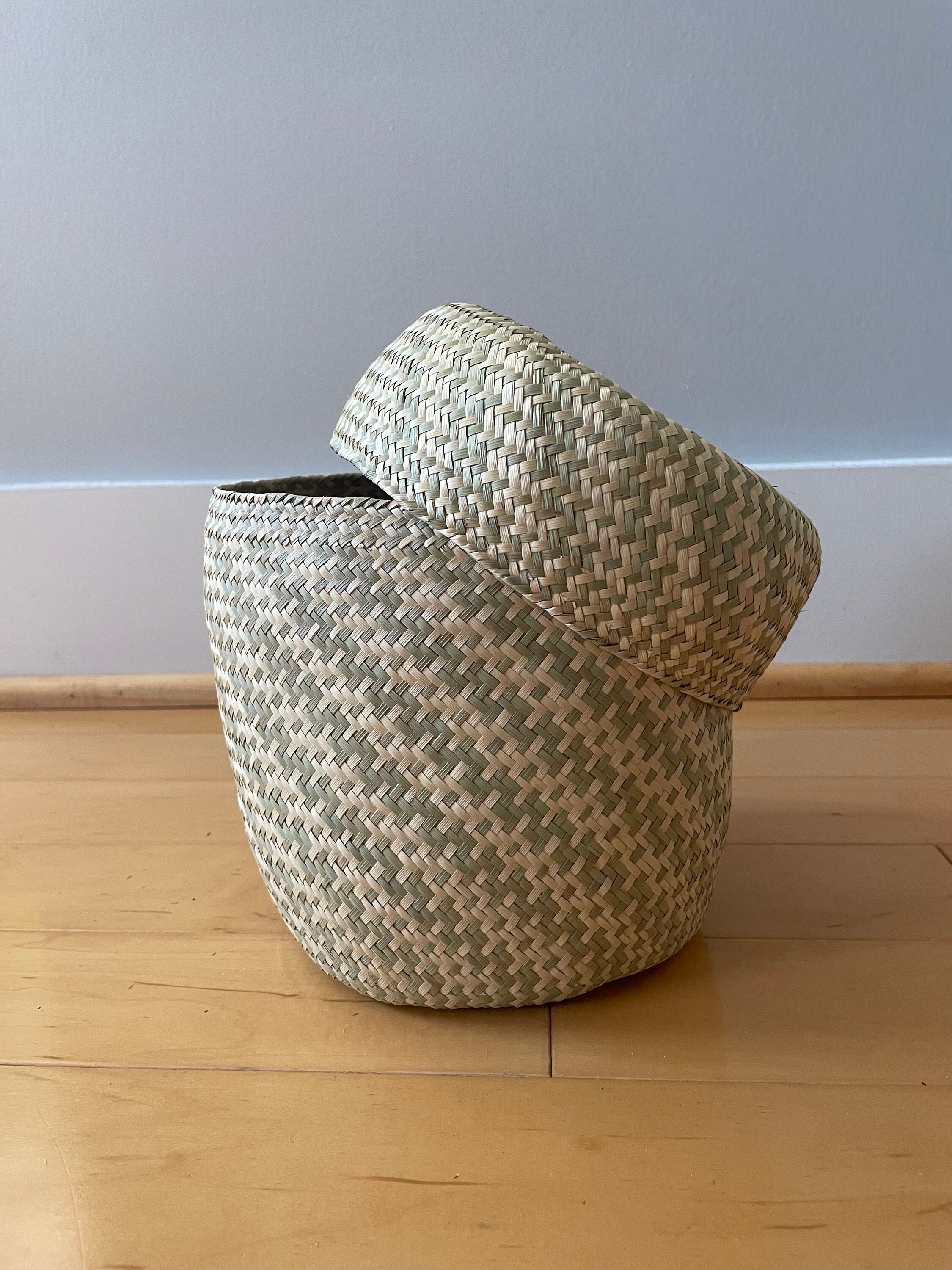 Handwoven Oaxacan Palm Leaf Basket - Etsy