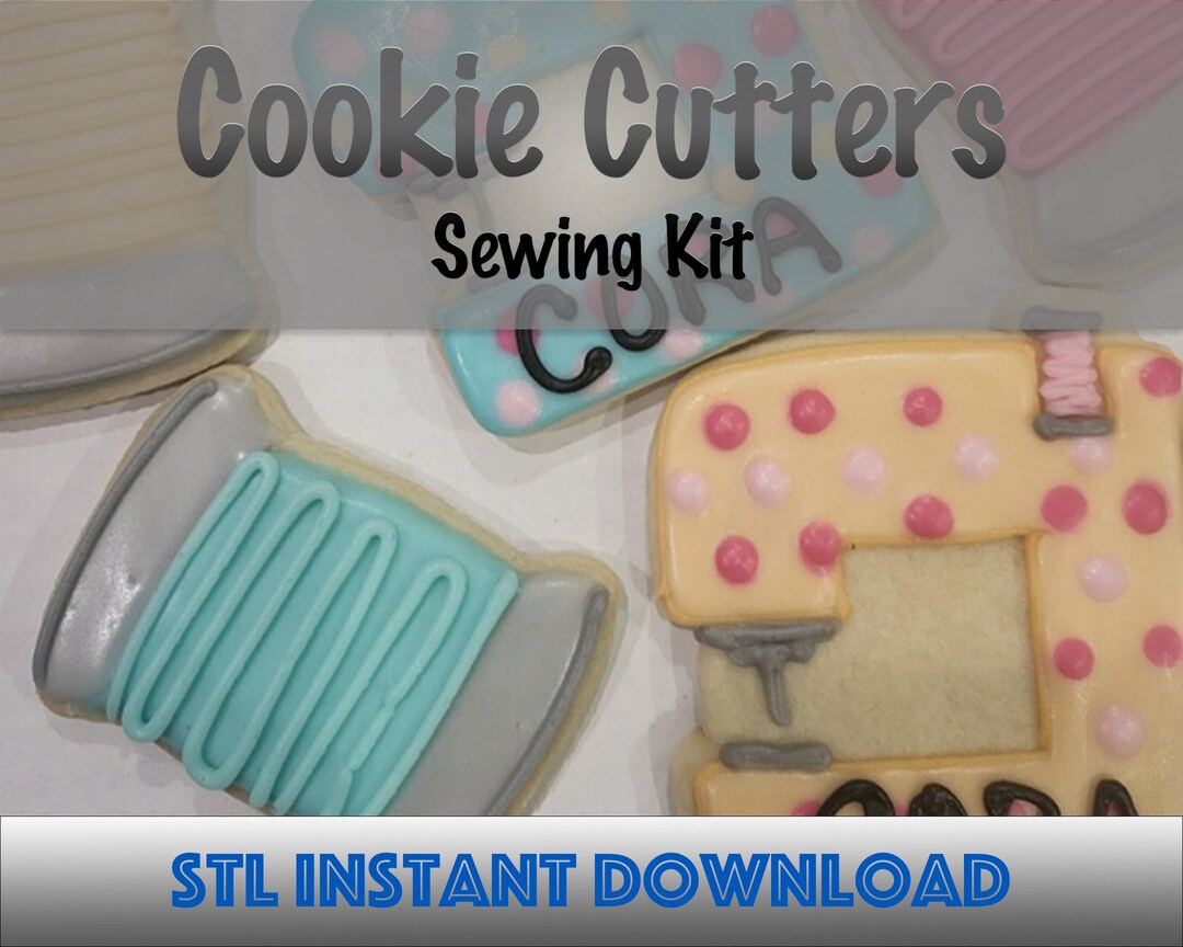 Digital STL Download - Sewing Kit Cookie Cutters - Etsy