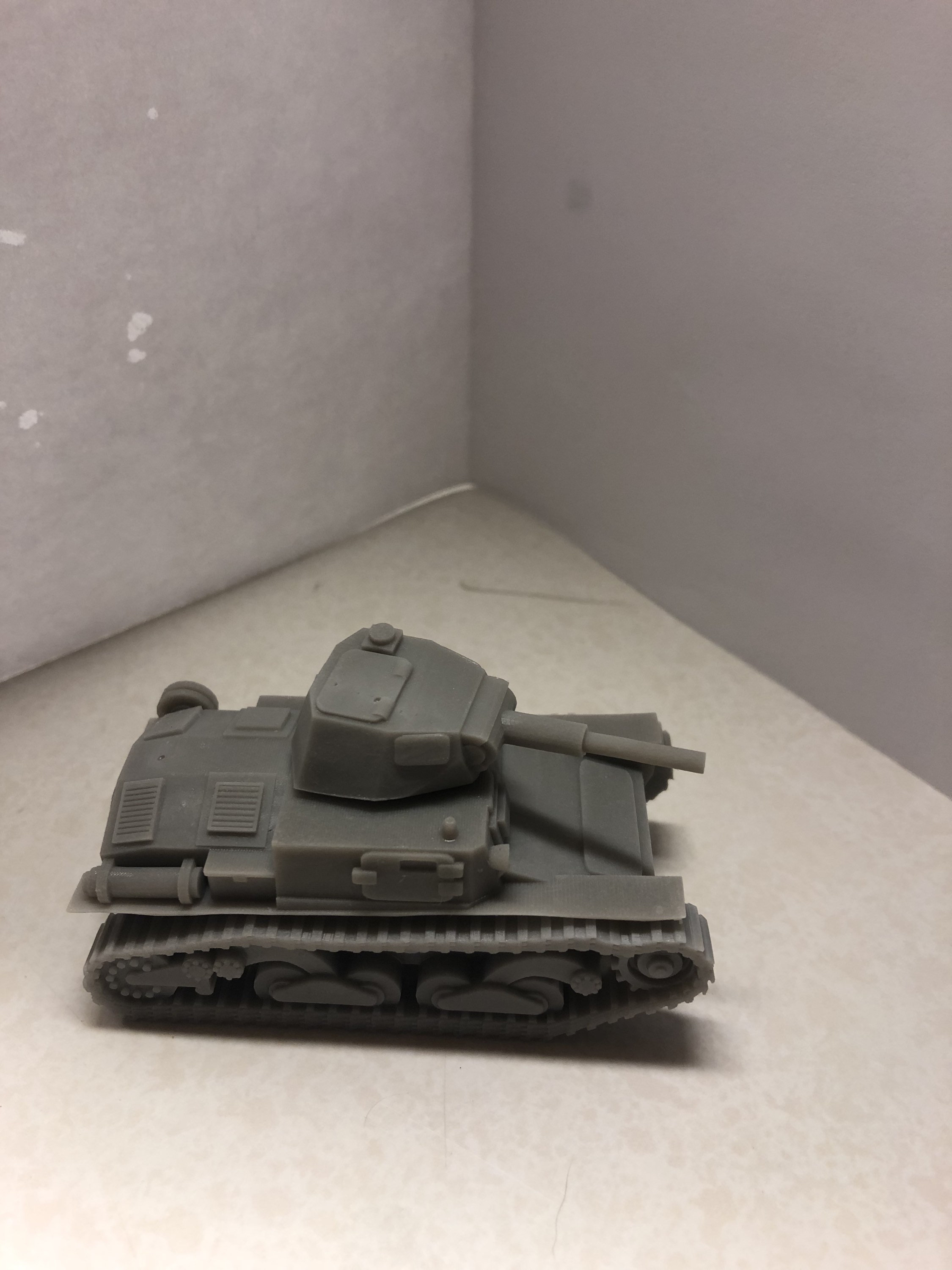 1:56 Scale, Italian L6/40 Light Tank Assembled, 3 D Resin Print. - Etsy