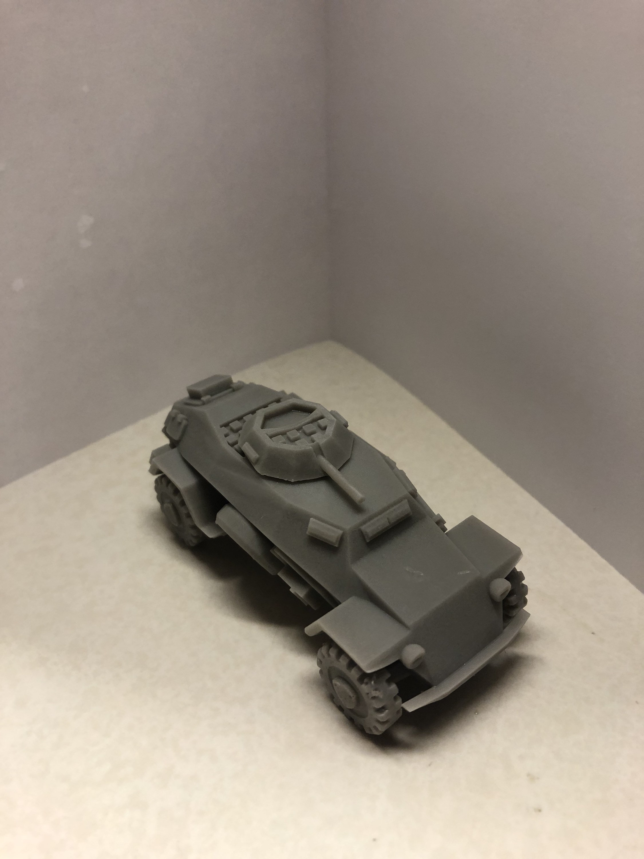 1:56 Scale, German Sdkfz 221 Command Armored Car L, Resin, Assembled - Etsy