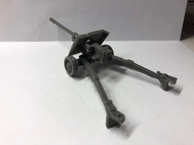 1/56 Scale British, 17 Pdr Anti-tank Gun, Assembled, PLA Print - Etsy