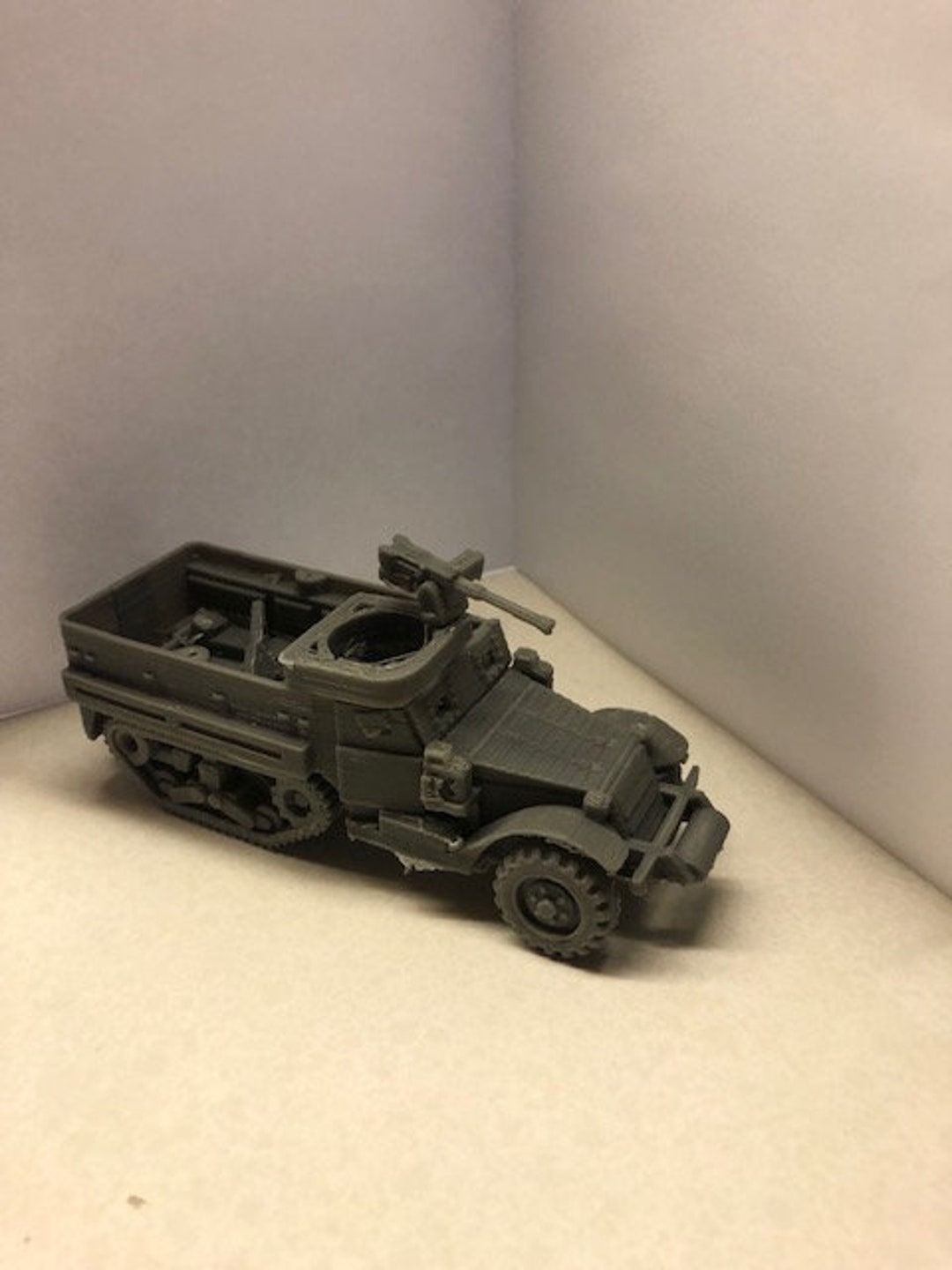 1:56 Scale, US Halftrack, Assembled, 3 D PLA Print. - Etsy