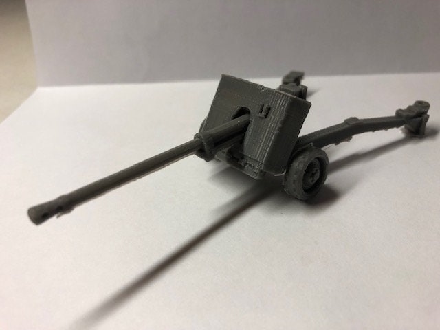 1/56 Scale British, 17 Pdr Anti-tank Gun, Assembled, PLA Print - Etsy