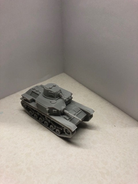 1/56 Scale, Japanese Type 92 Tank, Assembled 3d Printed, Wargaming ...