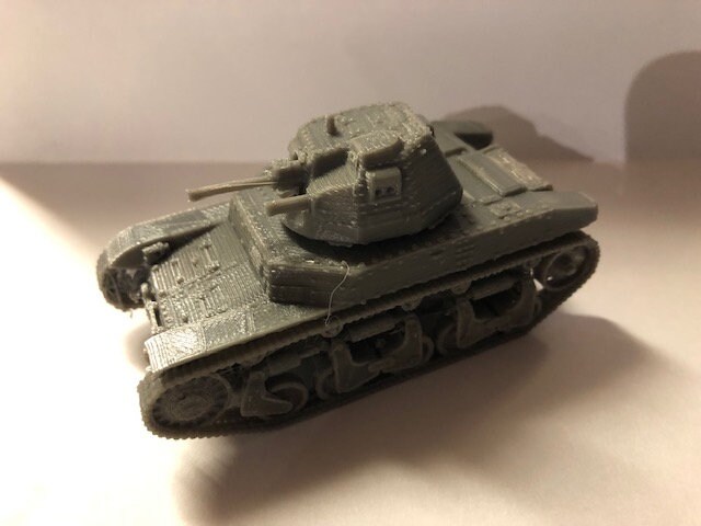 1/56 Scale French AMC 35 ACG 1 Cavalry Tank Assembled PLA - Etsy