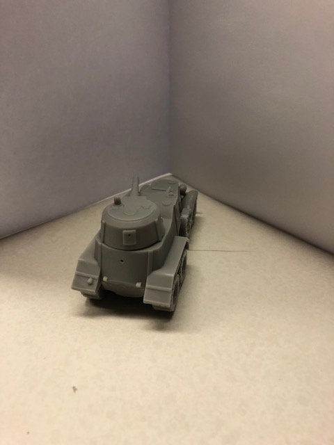 1/56 Scale Russian BA-10 Armored Car With Tracks, Assembled, Wargaming ...