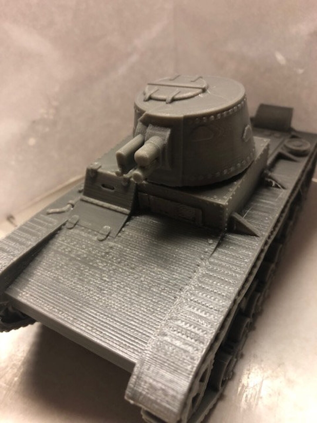 1:56 Scale, Assembled, British Vickers Mk E Tank PLA Print - Etsy