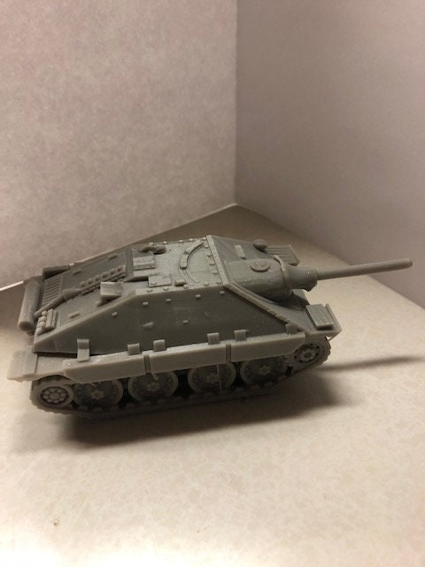 1:56 Scale, Assembled,german Hetzer, 3D Print in Resin - Etsy