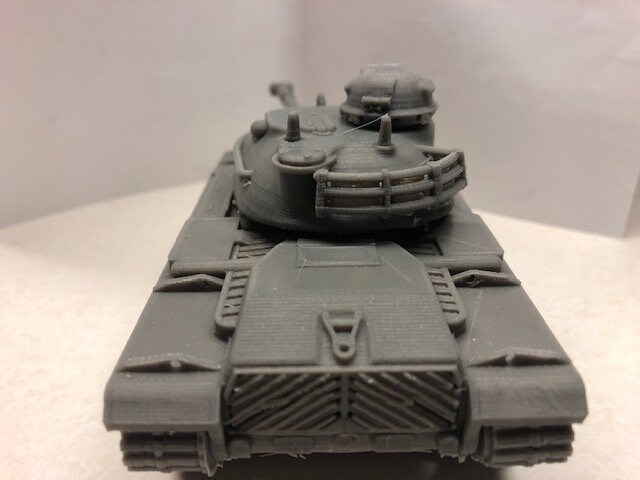 1:56 Scale, US M48a3 Patton Tank, Assembled, 3 D PLA Print. - Etsy